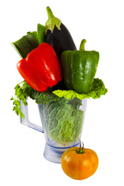 Blending Vegetable Peelings for Liquid Compost in the Garden – Mother ...